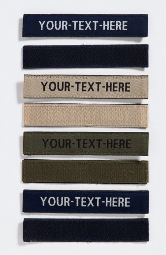 Name Tapes | for military uniforms etc. | Labelyourself.co.uk