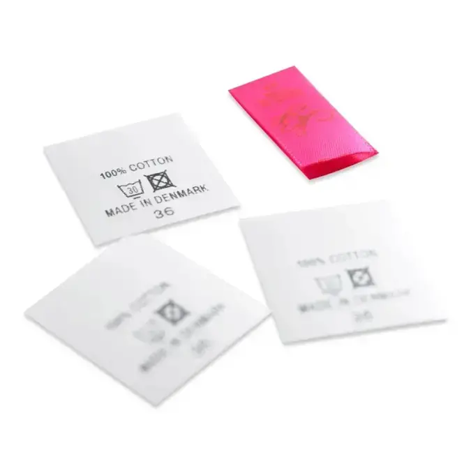 Pre-Printed Care Labels