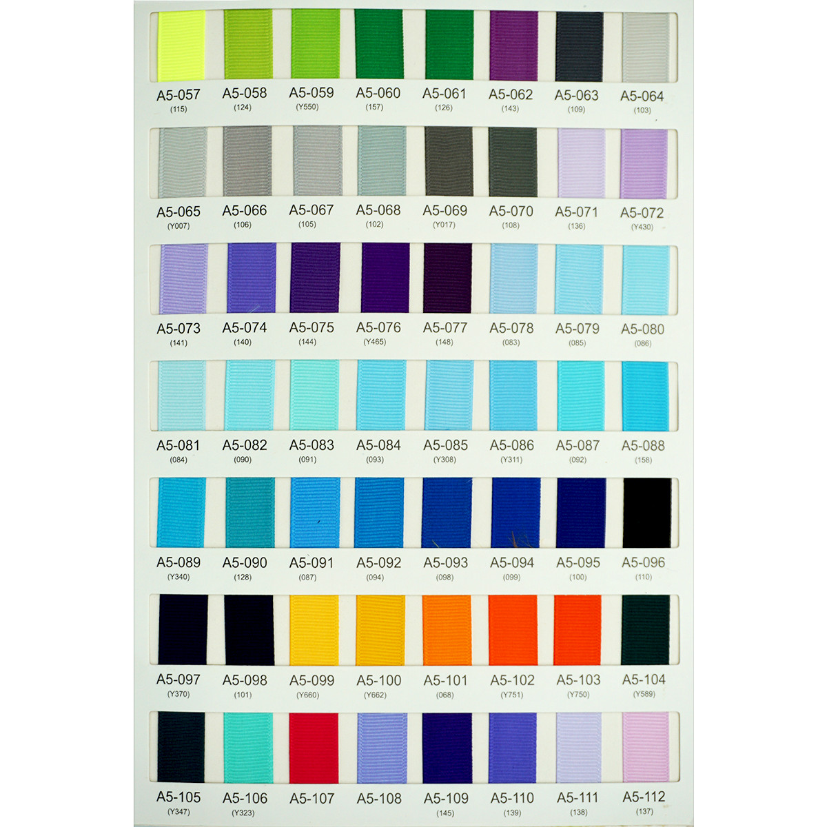 Grosgrain Ribbon | Ribbed ribbons with text and logo | Buy here →